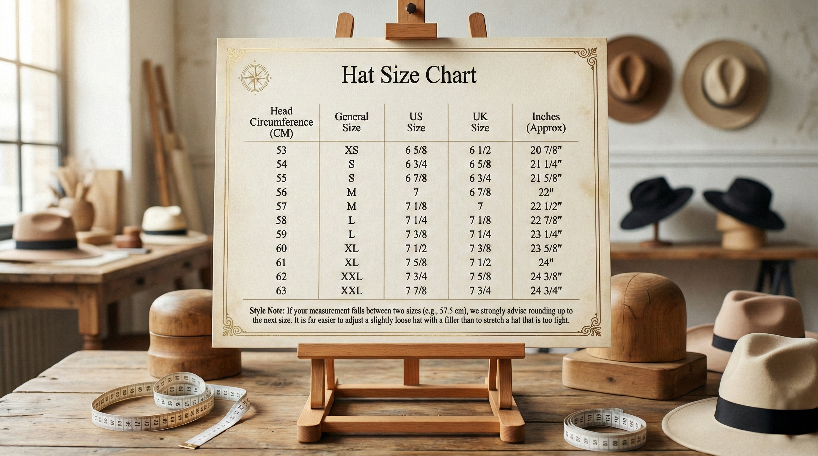 The Art of Measuring for Perfect Hat Fit: How to Measure Hat Size ...